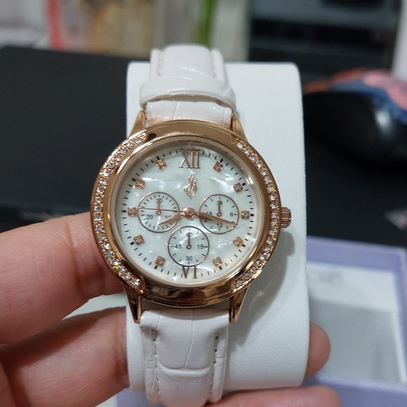 Jaclyn Smith | Accessories | Jaclyn Smith Ladies Rose Gold Rhinestones ...